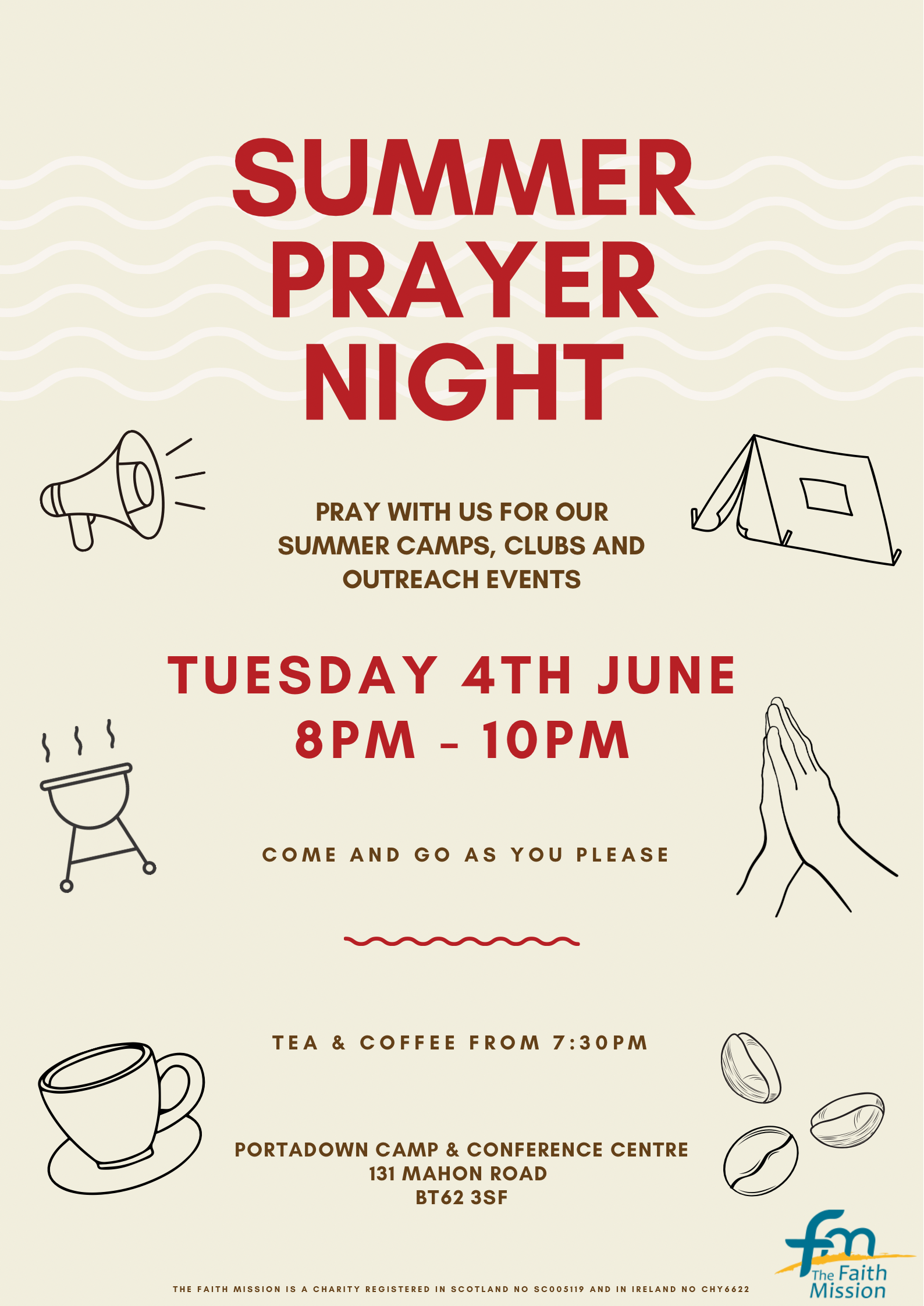 Summer Prayer Night - Faith Mission